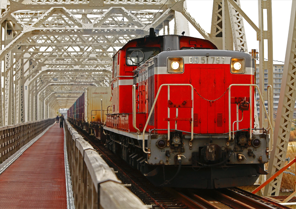 DD51-757 by 釜マニア （ID：5264091） - 写真共有サイト:PHOTOHITO